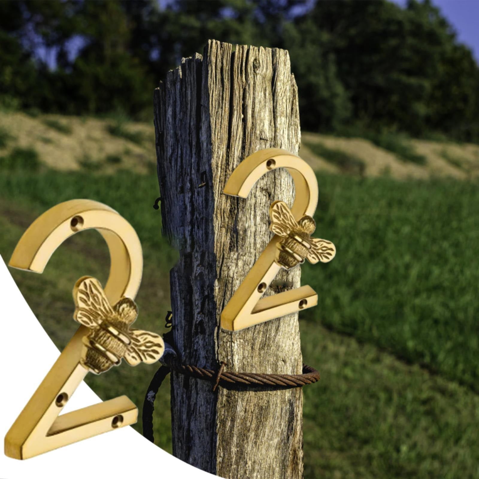 ViLaViDe House Number Sign House Address Sign Personalized Address ...