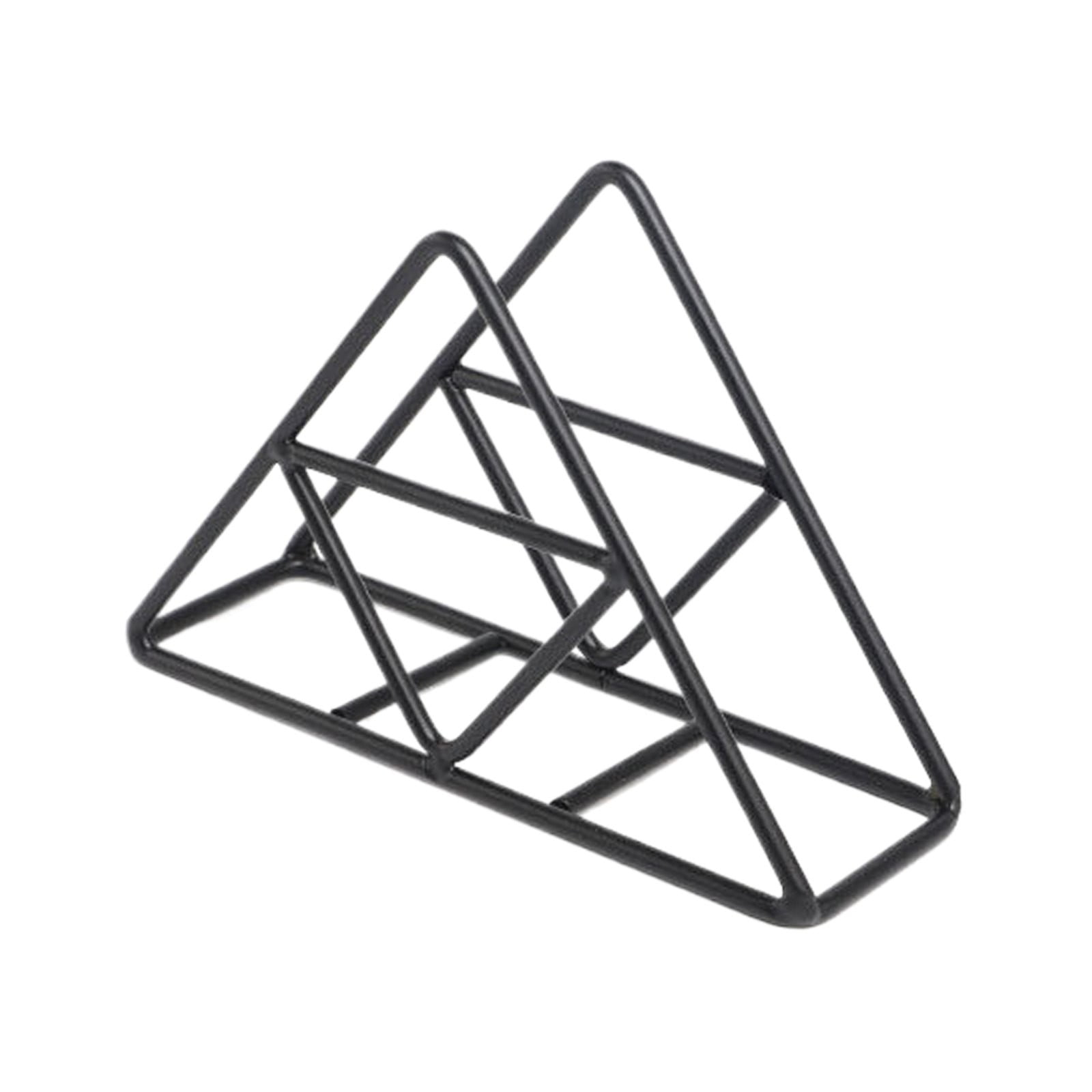 ViLaViDe Triangular Napkin Holder Simple Design Metal Table Napkin ...