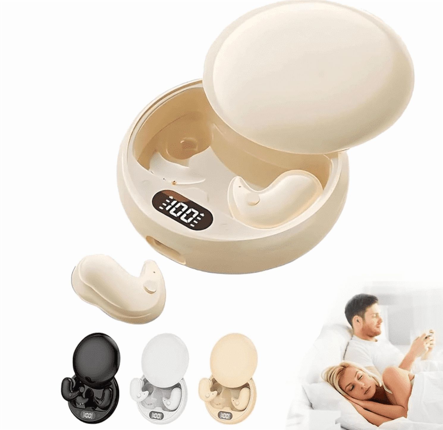 ViSoundDrift - Invisible Earbuds, Ultra-Comfortable Sleep & Work Ear ...