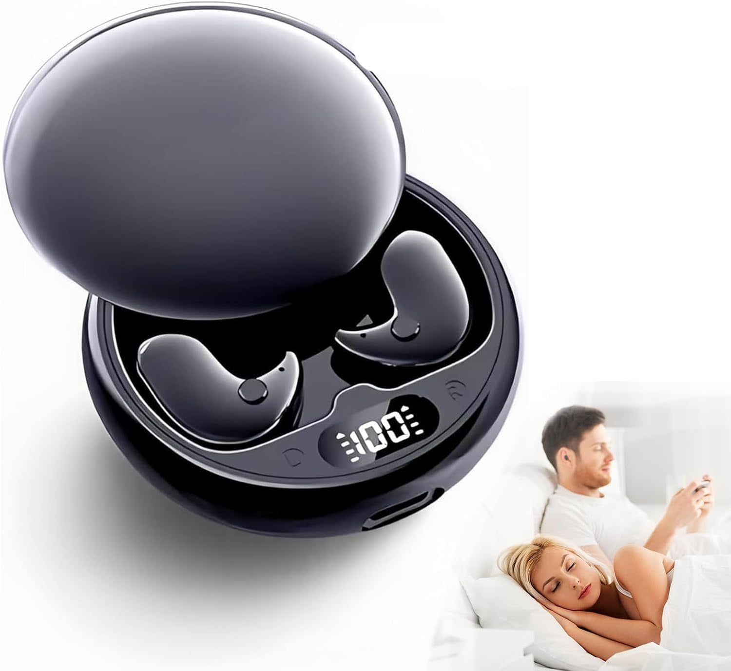 ViSoundDrift - Invisible Earbuds, Wireless Bluetooth Noise Cancelling ...