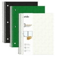 ViVin 3 Subject Notebooks, 3 Pack, College Ruled, 150 Sheets, 8.5" x 10 ...