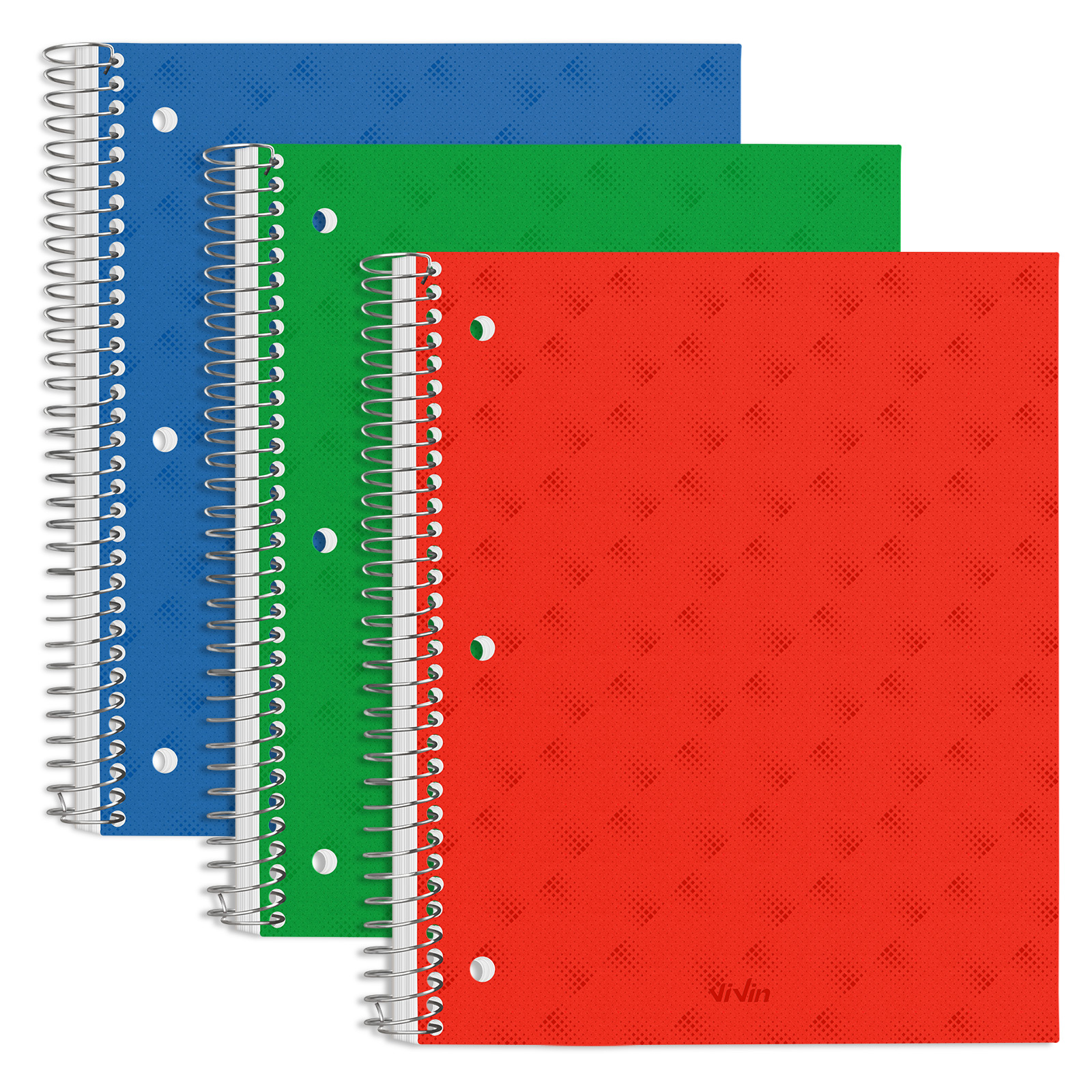 Mead Spiral Notebook, 5 Subject, College Ruled, 200 Sheets, Assorted ...