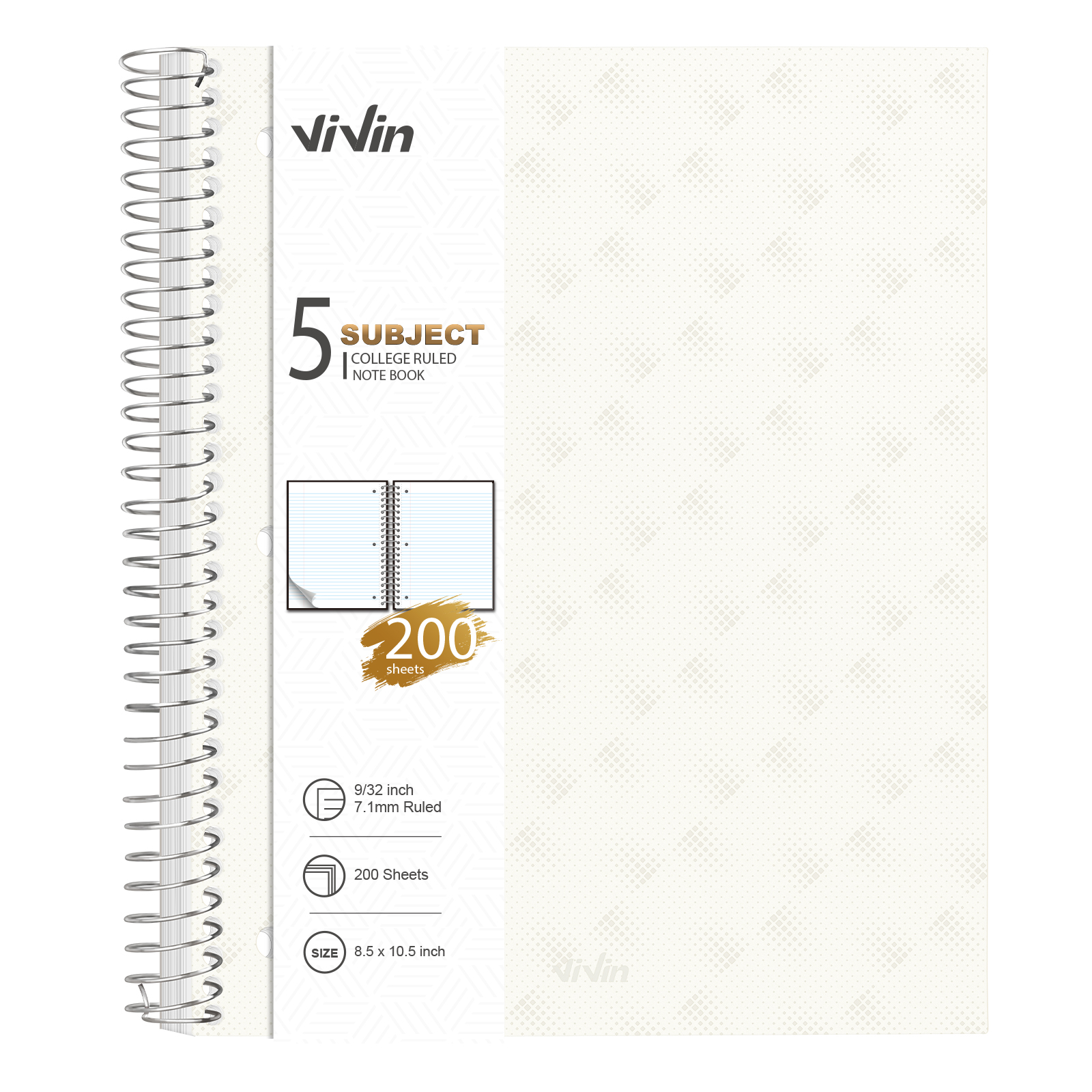 Mead Spiral Bound Notebook, College Rule - Walmart.com