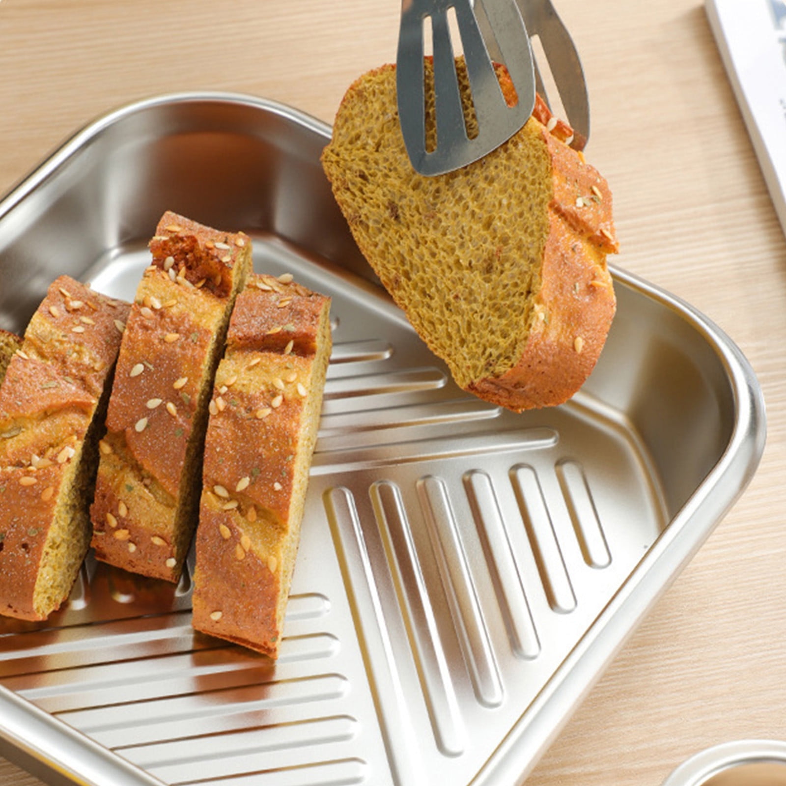 ViYW Box Stainless Steel Dispenser Fridge Storage Freezer Box Carrying ...