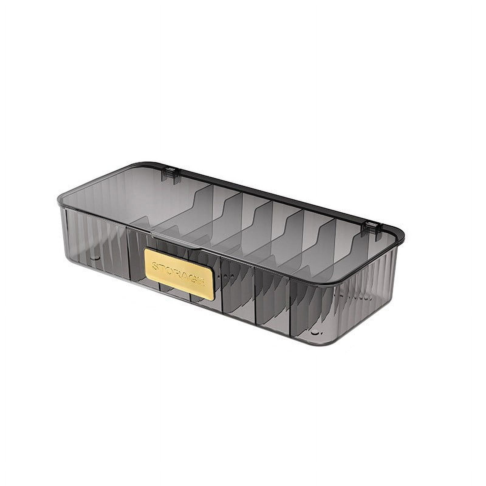 ViYW Cable Organizer Cases with 7 Compartments Countertop Storage Box ...