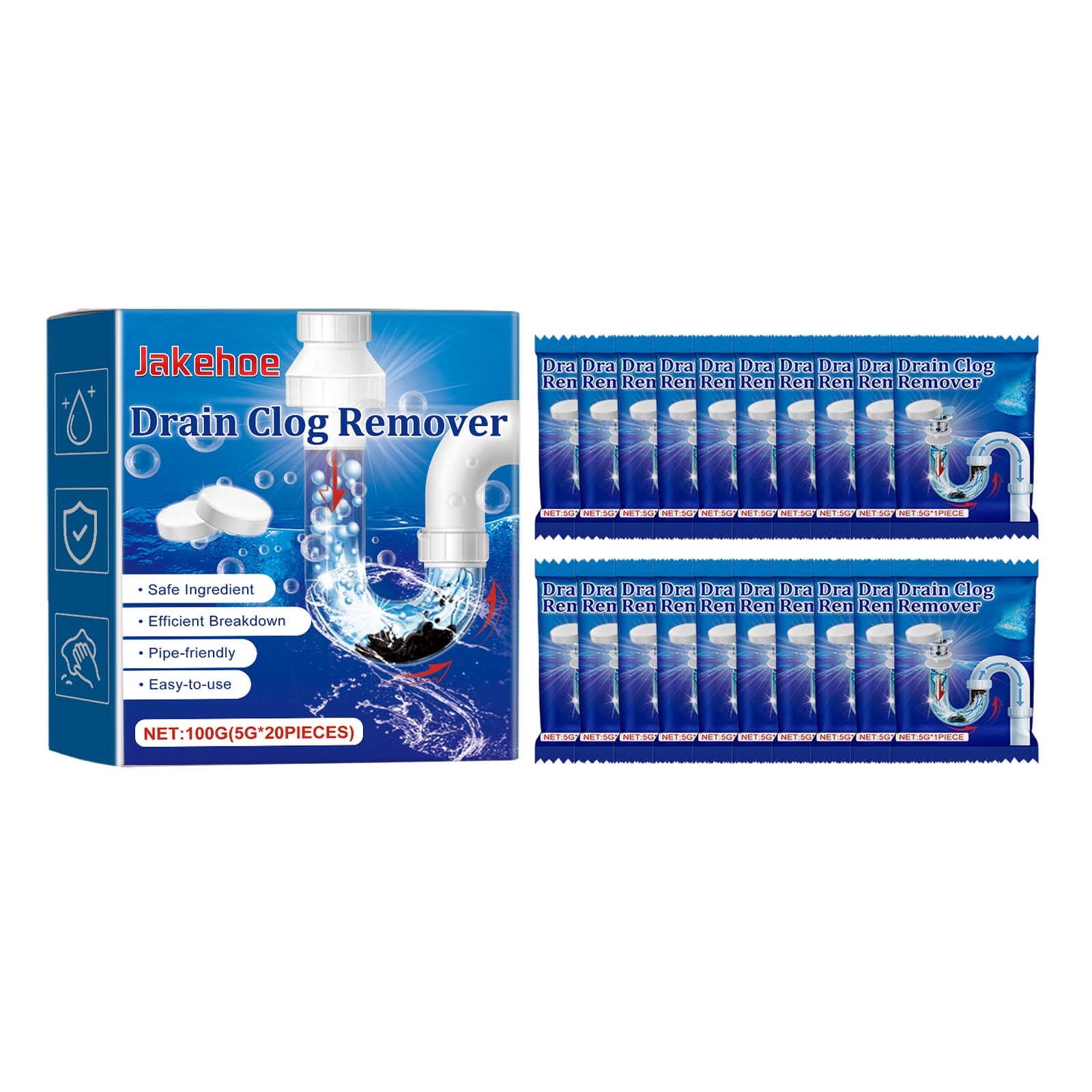 ViYW Pipe Dredge Tablets Pipe Remover Blockage Cleaner - Walmart.com