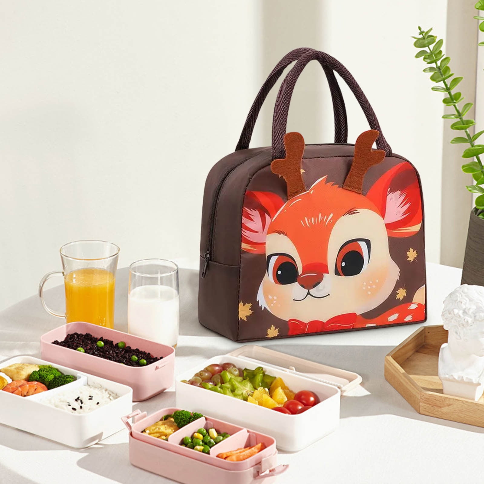 ViYW Insulated Bag Lunch Box Portable Bag Convenient Bag Work Class ...