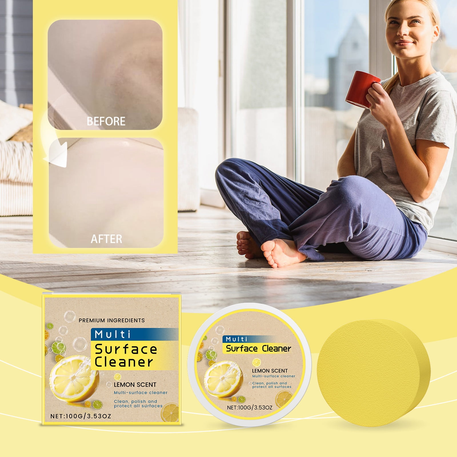 ViYW Multi-Surfaces Cleaner Cleans Stone Removes Burn Marks without ...