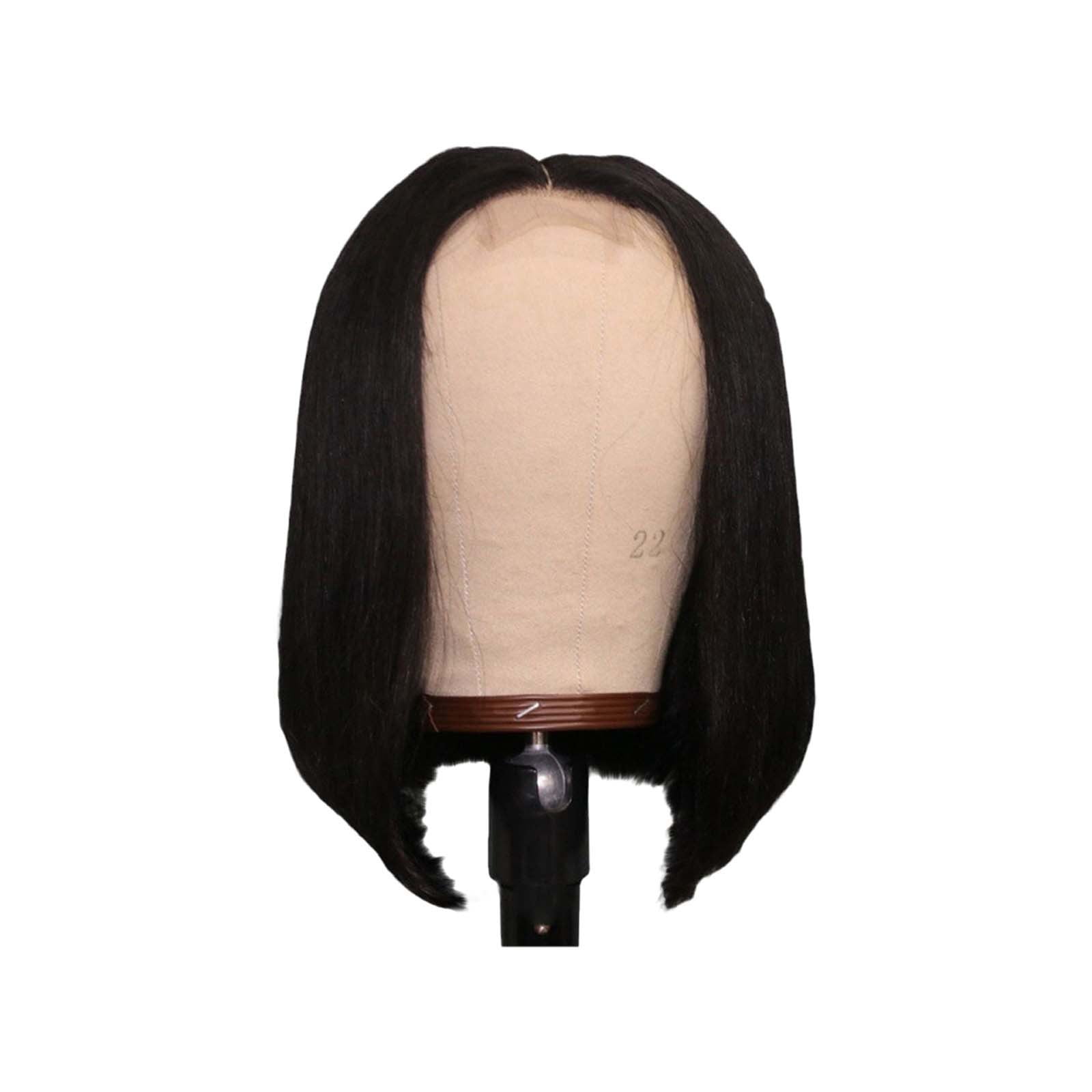 ViYW The Real Person Wig Has No Traced The Lace Net Cover to Wear The ...