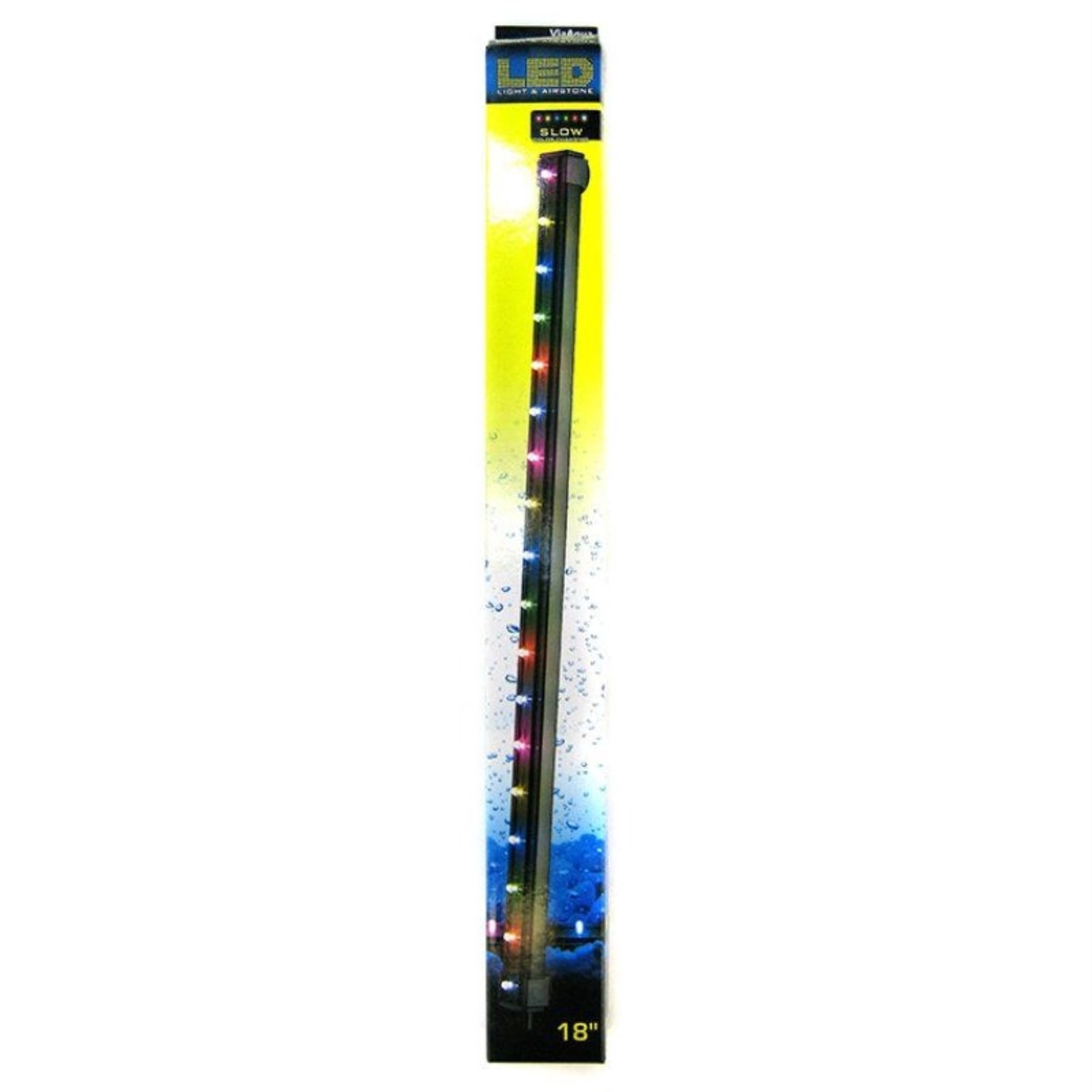 Via Aqua LED Light and Airstone: Slow Color Changing Aquarium ...