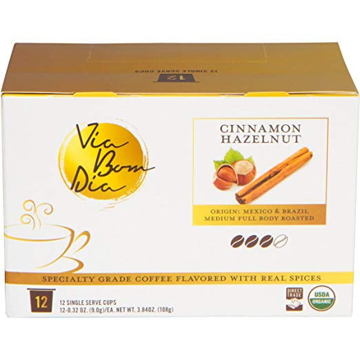 Via Bom Dia 12-Pack Cinnamon Hazelnut Coffee K-Cups - Walmart.com