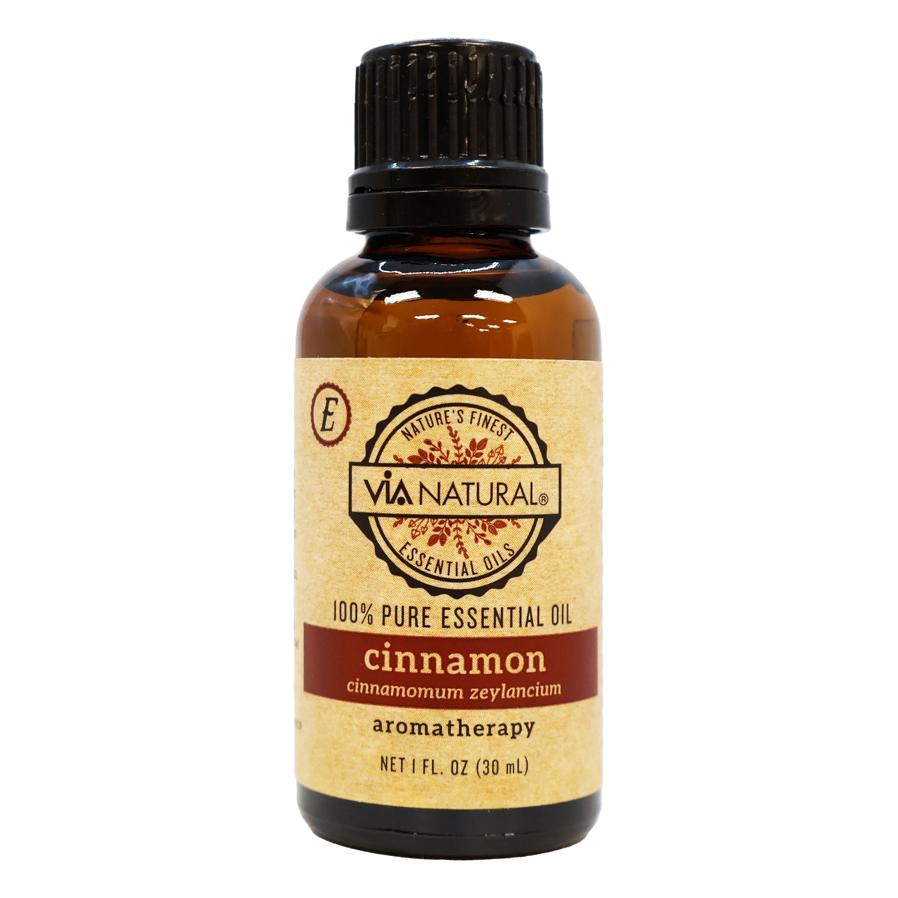 Via Natural Essential Oil Cinnamon Aromatherapy 1 Oz. - Walmart.com