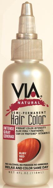 Via Natural Hair Color 064 [Ruby Red] - Walmart.com