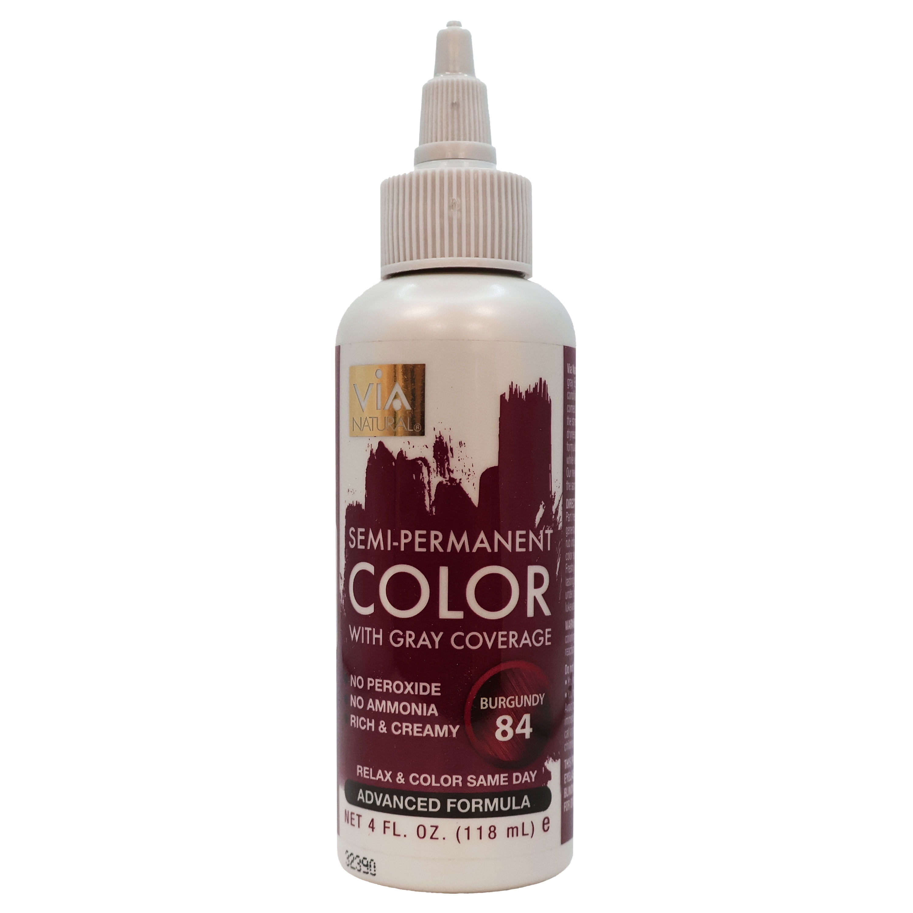 Via Natural Hair Color 84 Burgundy 4 Oz. - Walmart.com