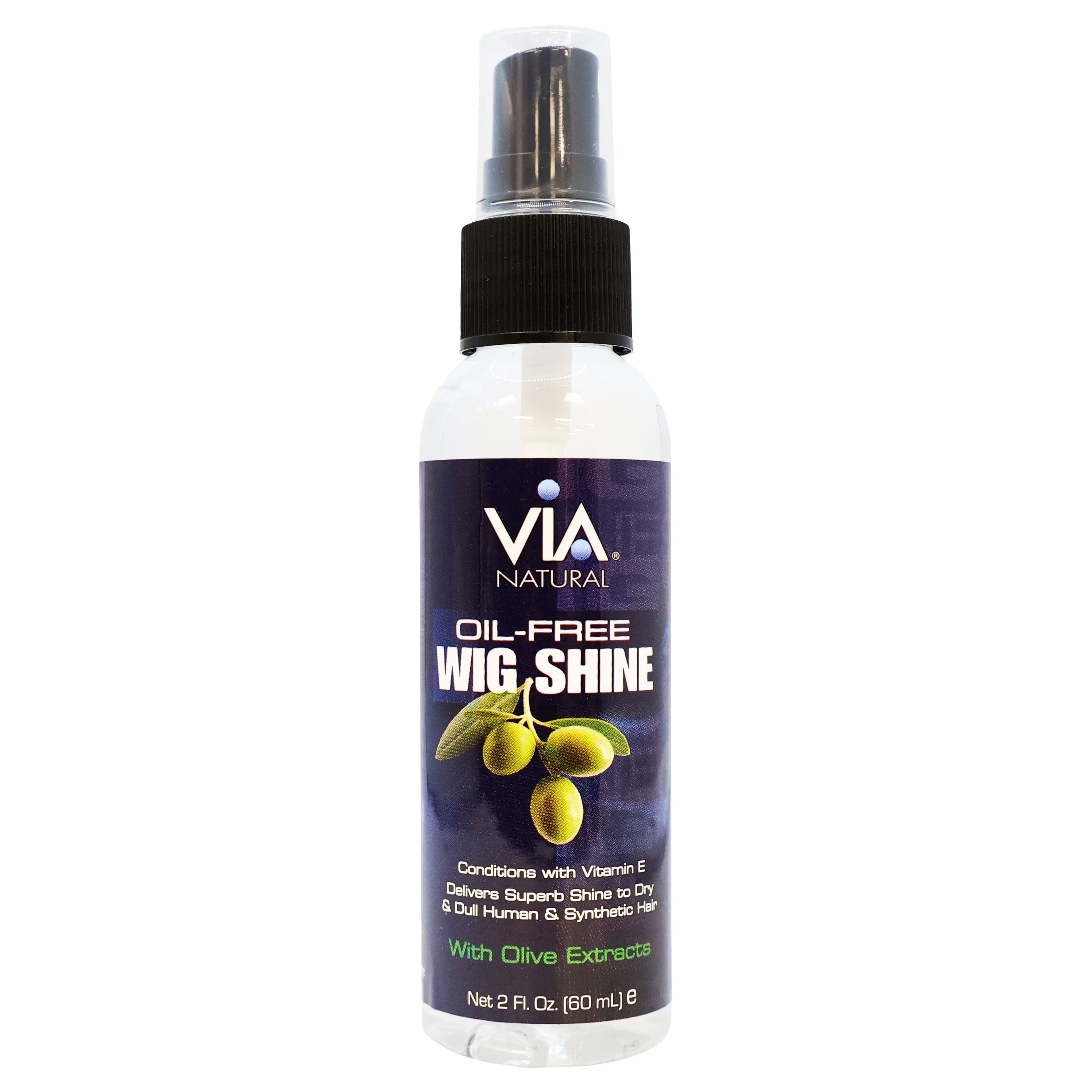 Via Natural Oil Free Wig Shine 2 Oz. - Walmart.com