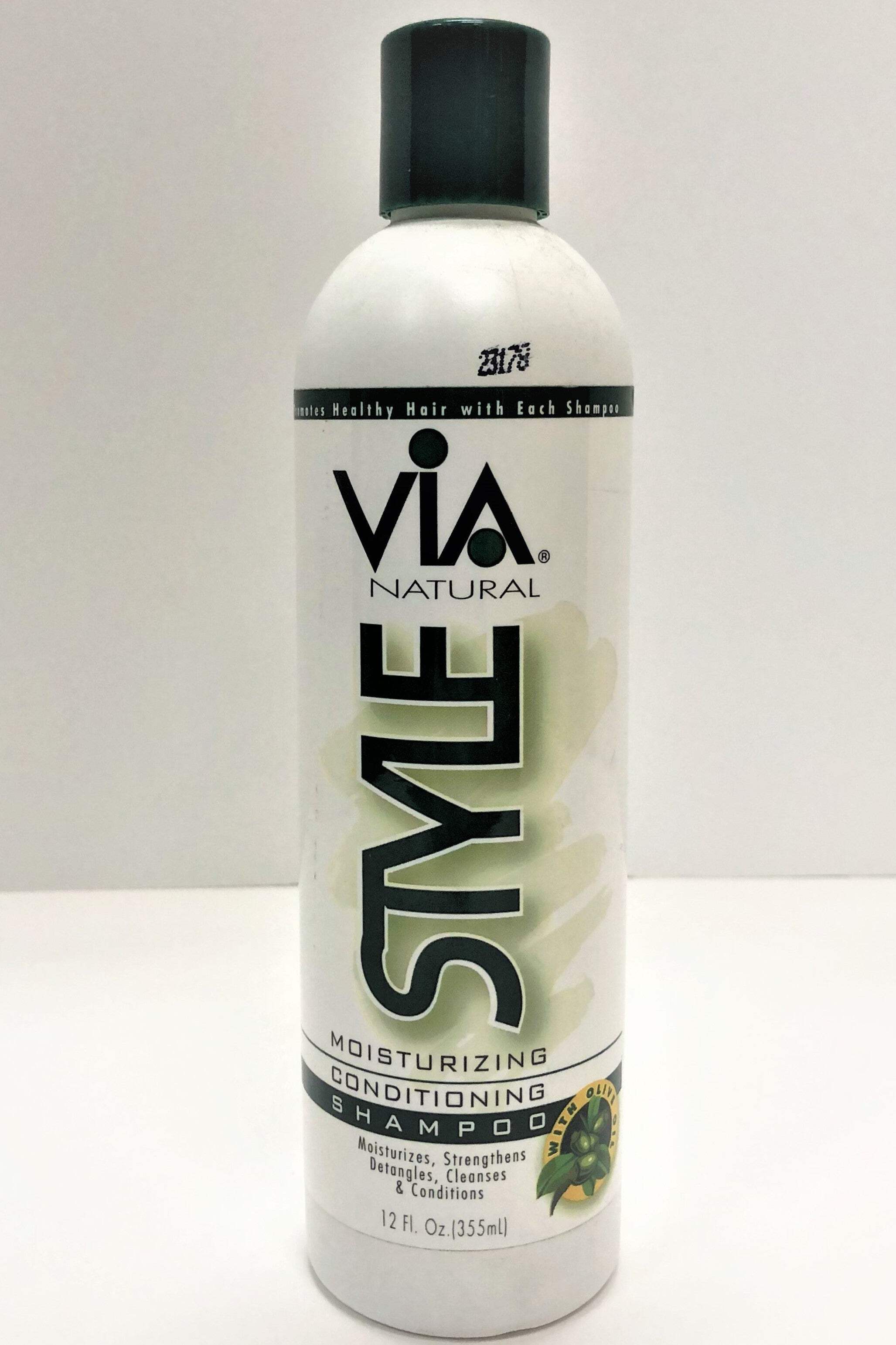 Via - Natural Style Moisturizing Conditioning Shampoo - Walmart.com