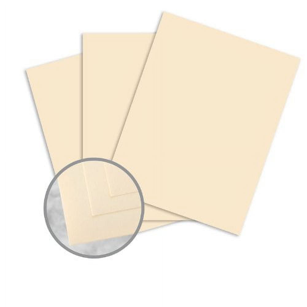 Via Smooth Ivory Paper - 8 1/2 x 11 in 70 lb Text Smooth 30% Recycled ...