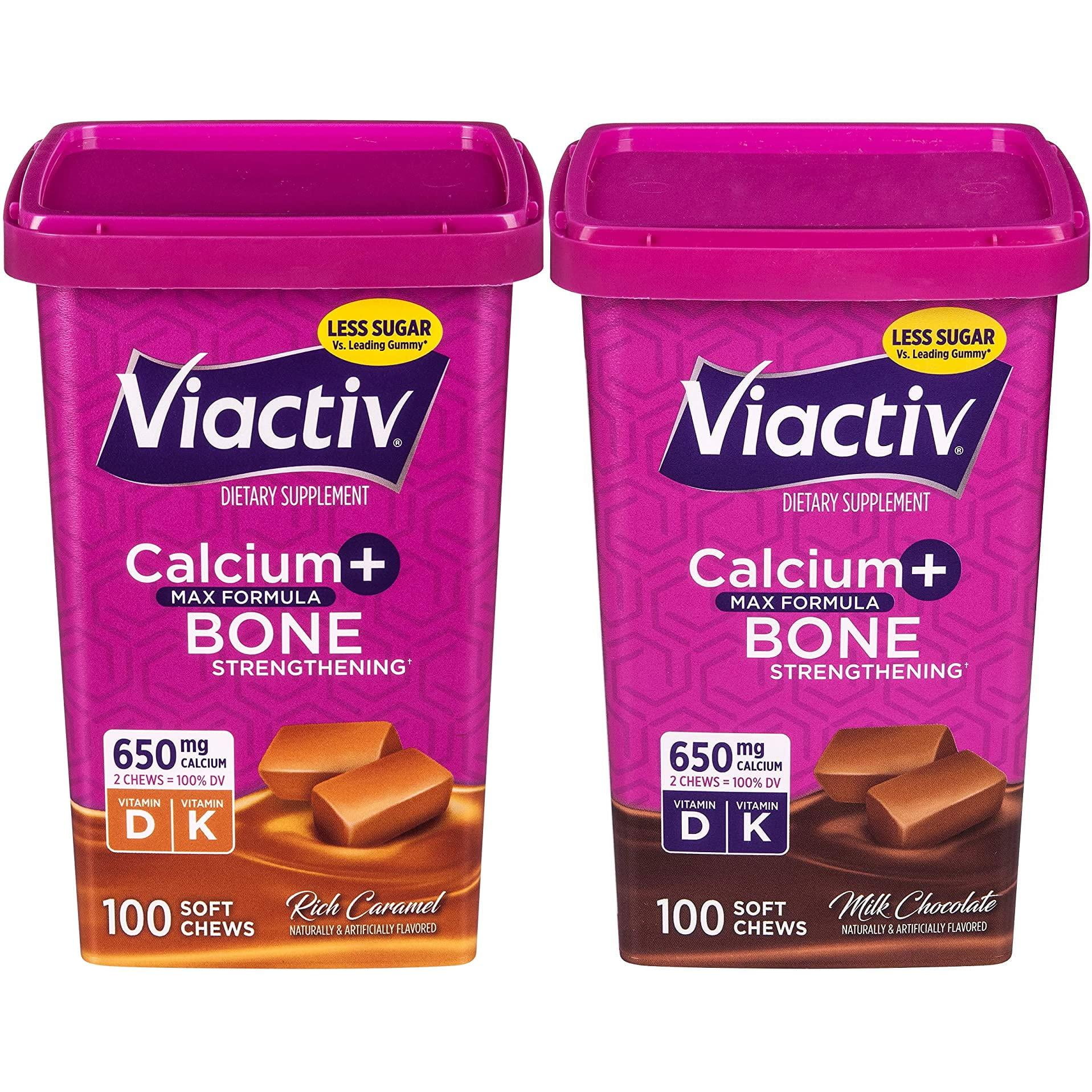 Viactiv Calcium Plus D Soft Chews Multi-Flavor Pack - Walmart.com