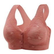 Wycnly Full Figure Bras for Women Plus Size Open Closure Comfort ...