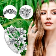 Falari Natural Gemstone One Size Stretch Ring - Walmart.com