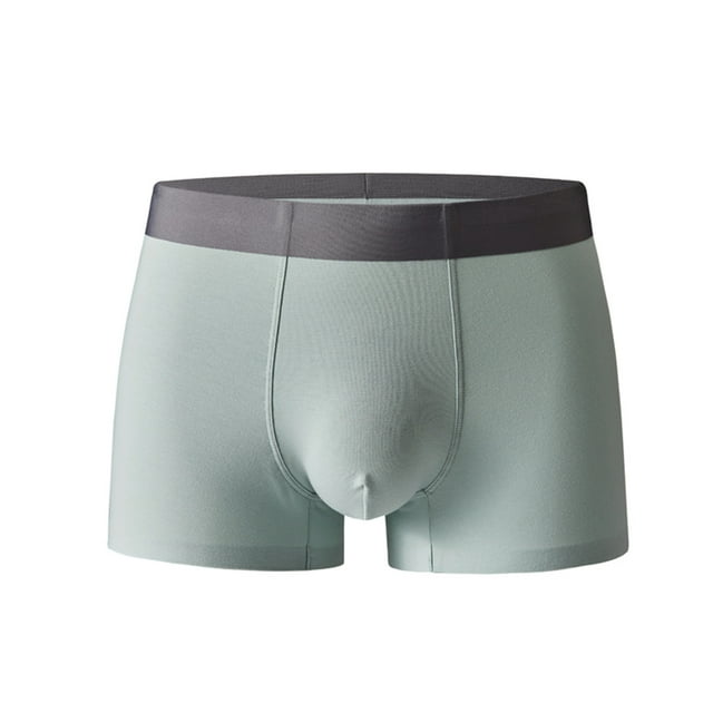 Viadha Mens Underwear Dual Pouch Trunks Support Ball Pouch Bulge ...