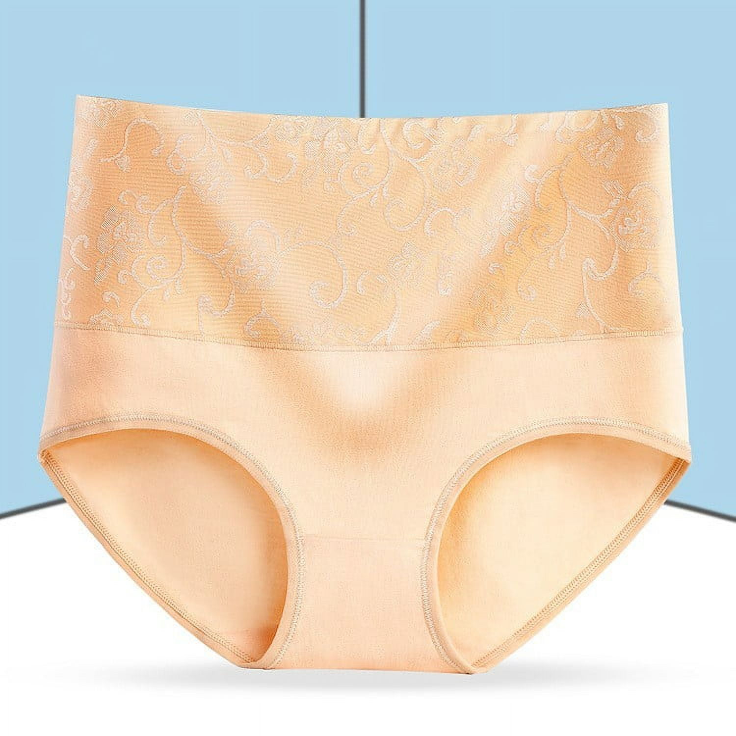 Viadha Women Underwear Cotton Panties Plus Size Briefs Breathable