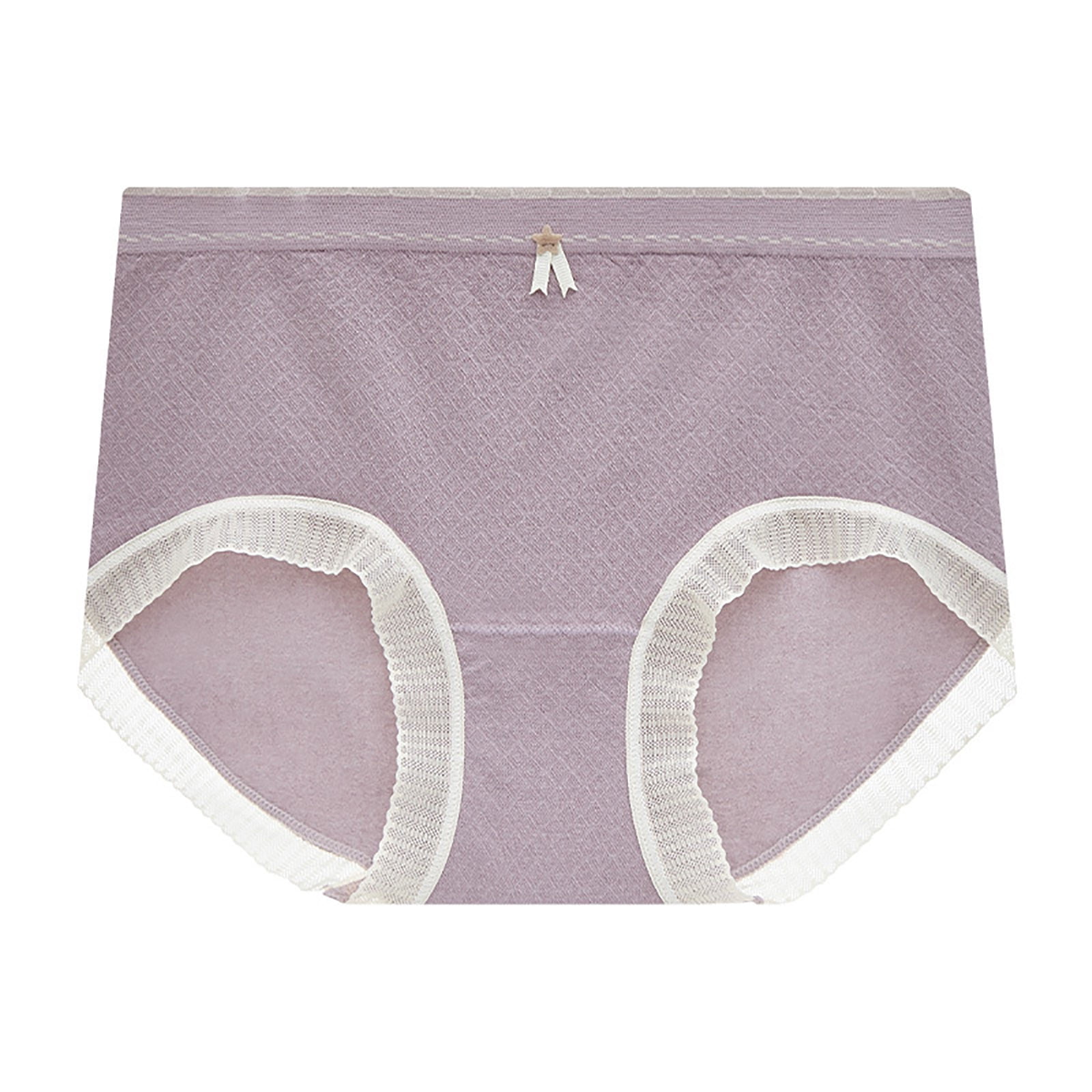 Viadha Womens Cotton Underwear Traceless Briefs Graphene Crotch High