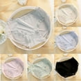 Viadha Womens Traceless Ultra Thin Ice Silk Briefs Sexy Lace
