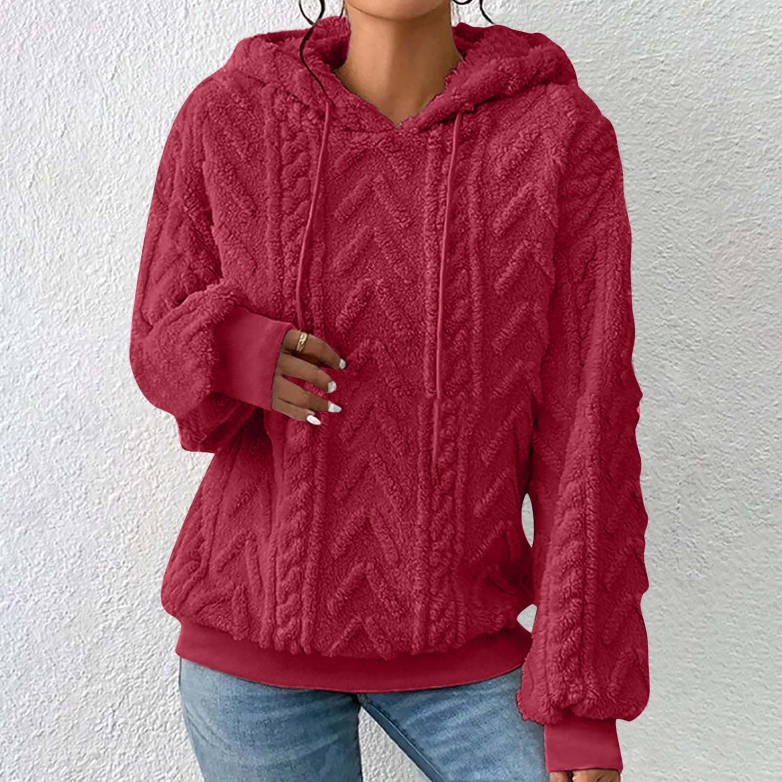 Viadha Womens Sweaters Fall 2026 Fashion Women's Casual Long Sleeve ...