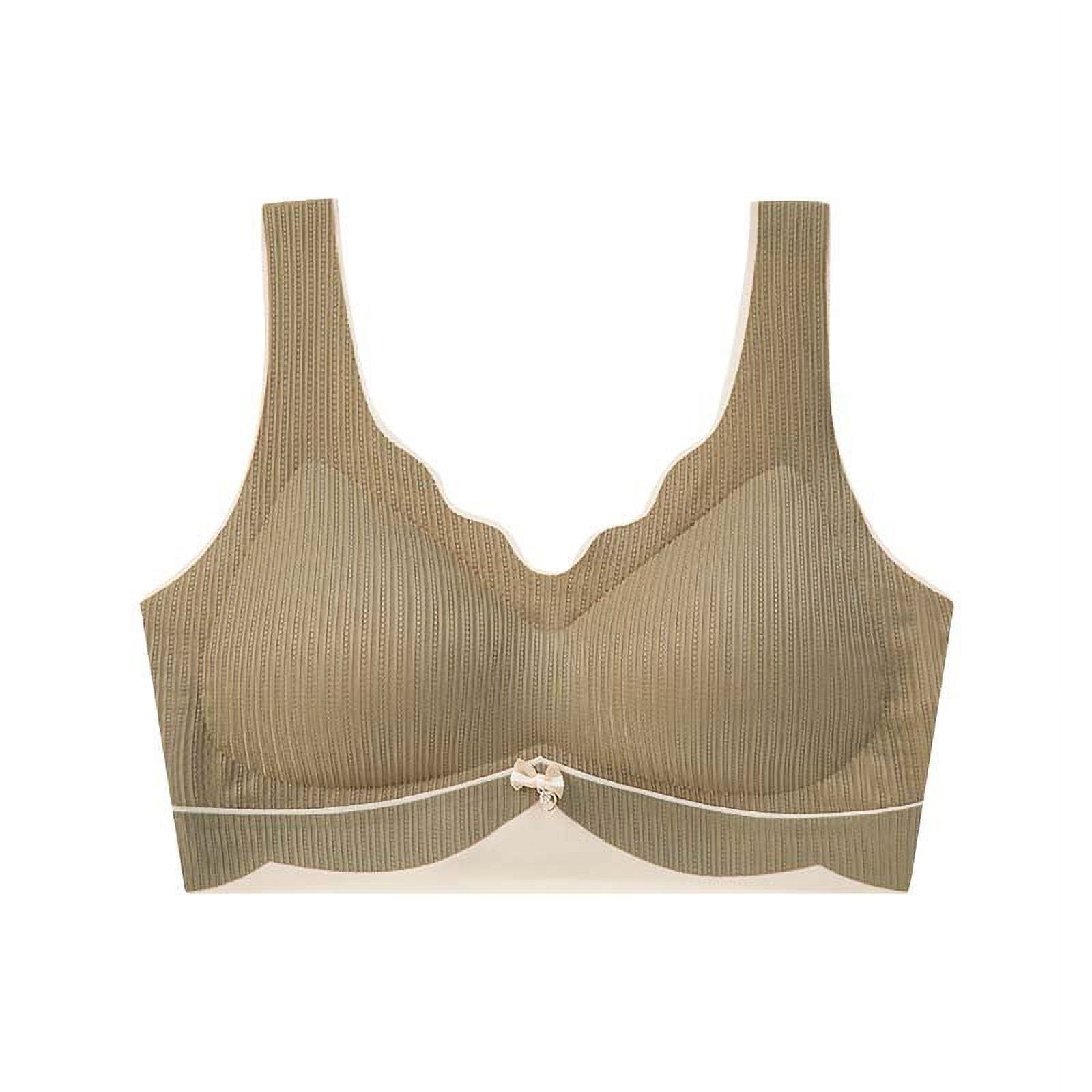 Viadha plus size bras Push-up Non-slip Lace Flower Surface Beautiful ...