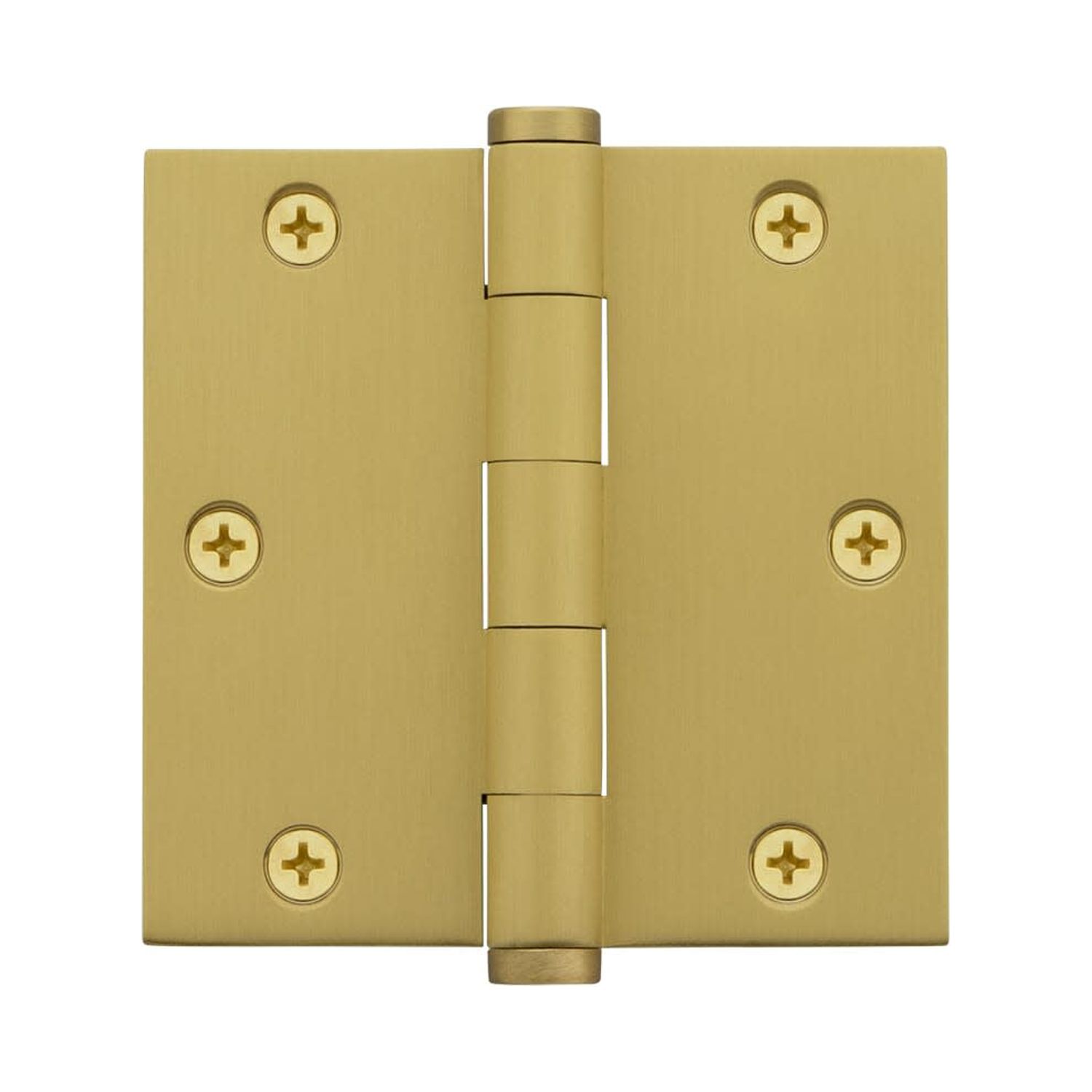 Viaggio 602-3.5-Arc-Hinge-Sq 3.5" X 3.5" Solid Brass Square Corner ...