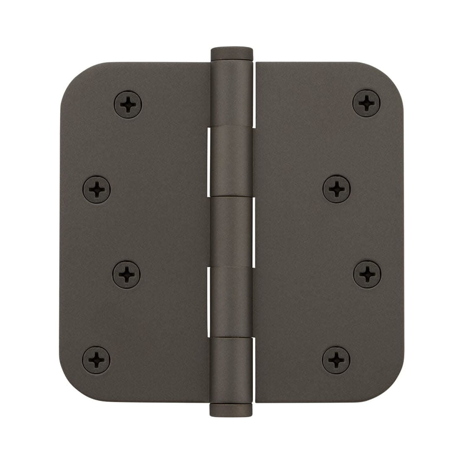 Viaggio 602-4-Stag-Hinge-Rad 4" X 4" Solid Brass 5/8" Radius Corner ...