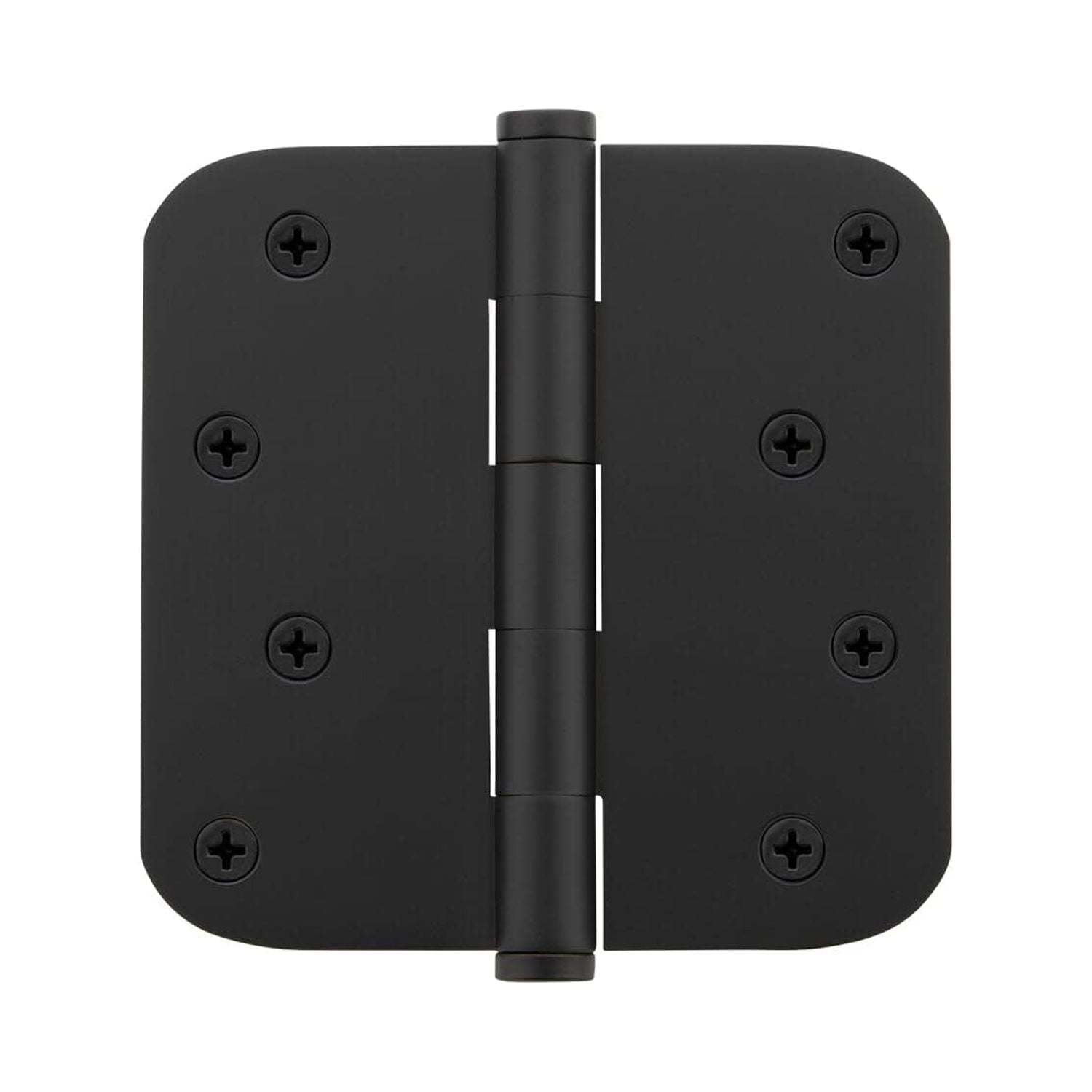 Viaggio 602-4-Stag-Hinge-Rad 4" X 4" Solid Brass 5/8" Radius Corner ...