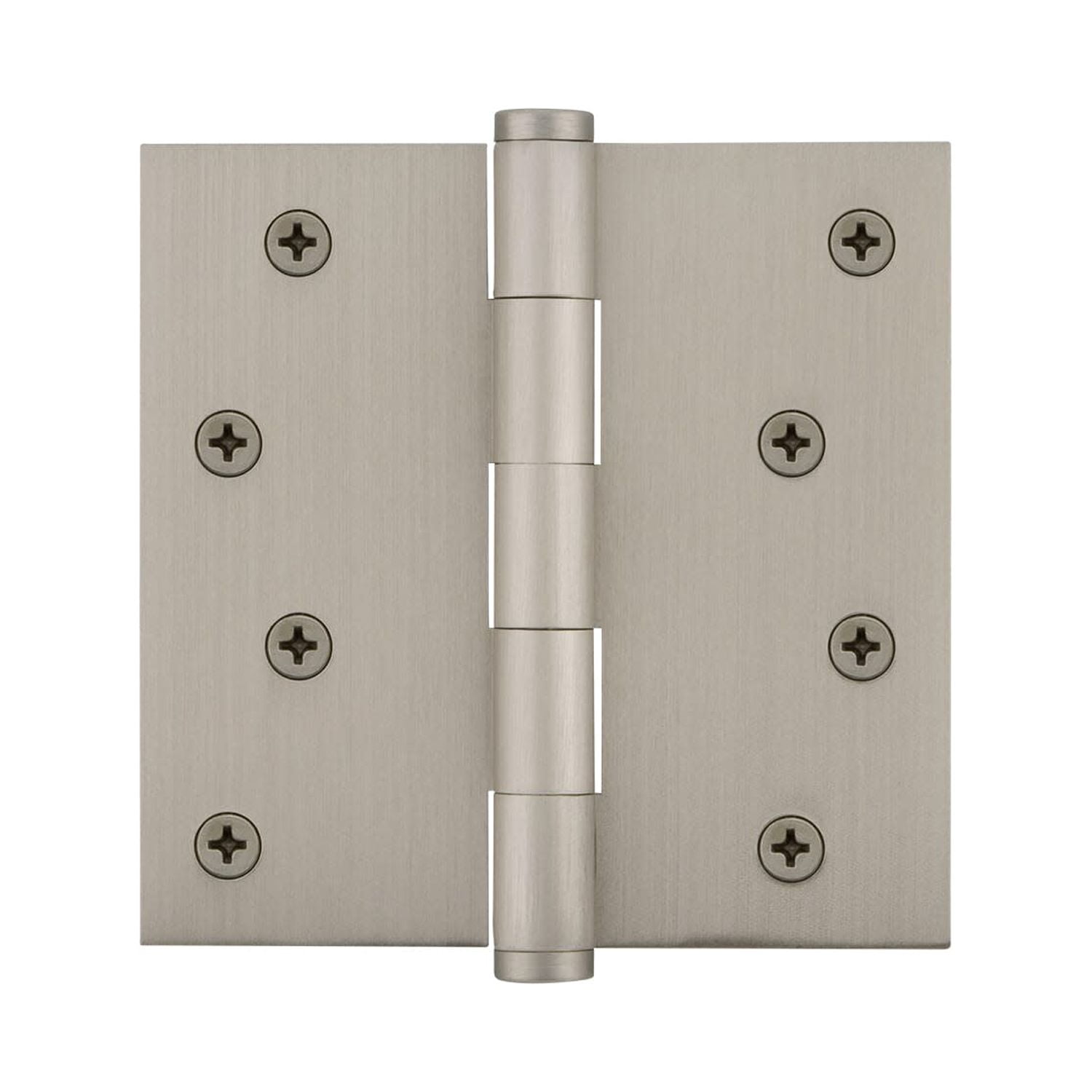 Viaggio 602-4-Stag-Hinge-Sq 4" X 4" Solid Brass Square Corner ...