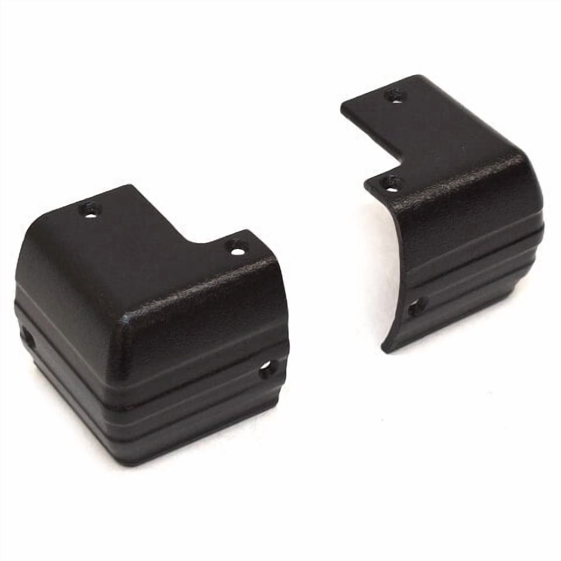 Viaggio Pontoon Boat Corner Caps | Black Aluminum 3 3/8 In (Set of 2 ...