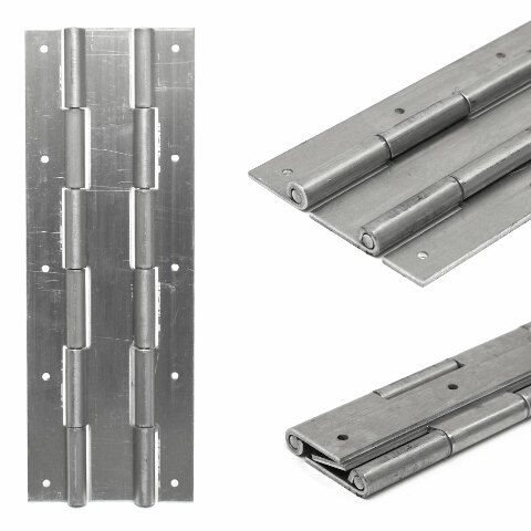 Viaggio Pontoon Boat Dual Piano Hinge | 4 1/4 x 12 Inch 10 GA Aluminum ...
