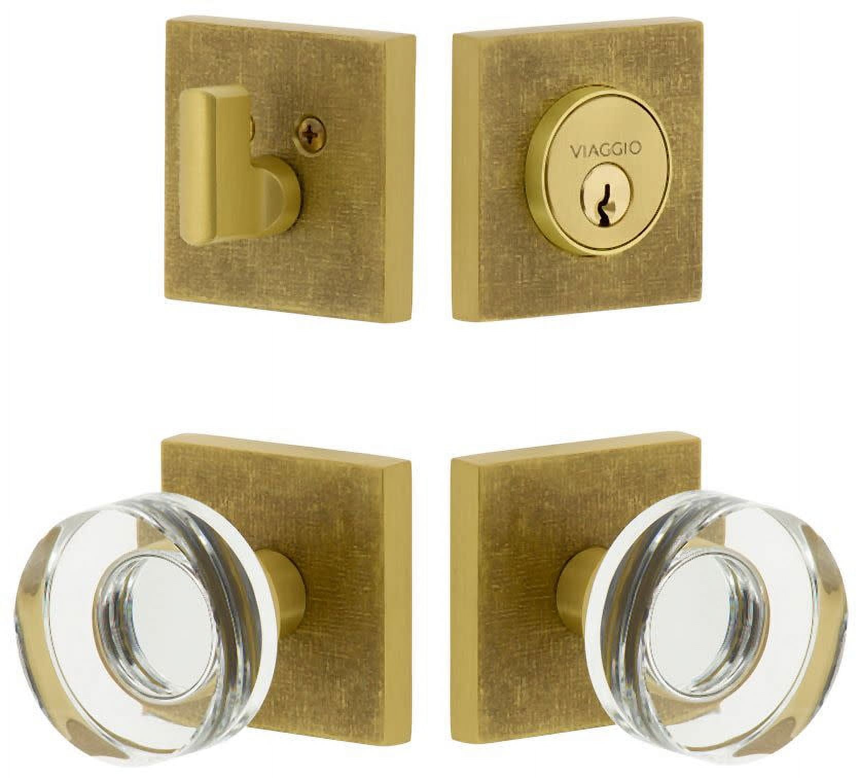 Viaggio Qadmlnclc_Combo_238 Motivo Solid Brass Single Cylinder Keyed ...