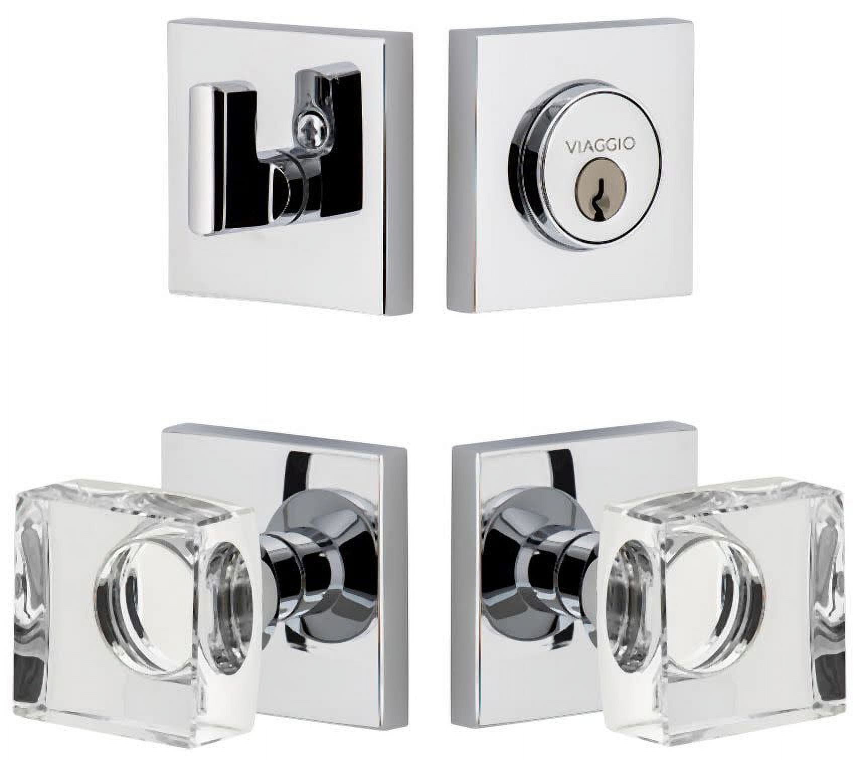 Viaggio Qadqdc_Combo_234 Quadrato Solid Brass Single Cylinder Keyed ...