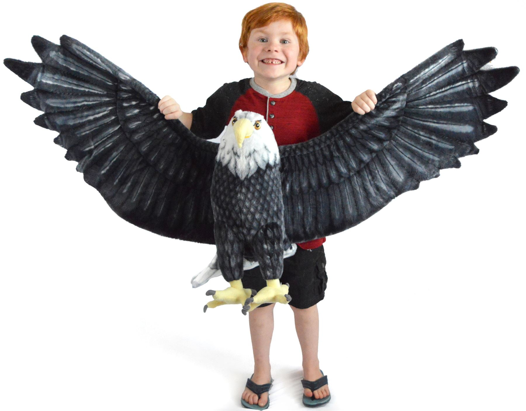 VIAHART, 57 Inch Plush, Barry The Bald Eagle, Poseable Wings - Walmart.com