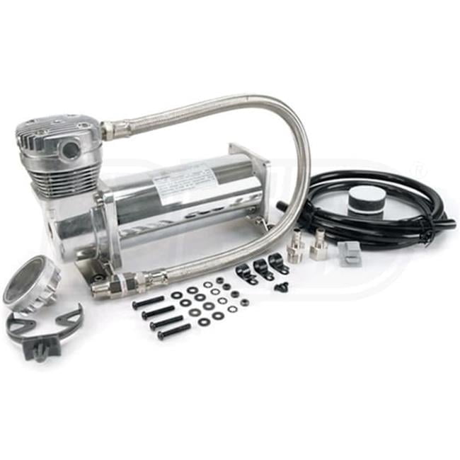 Viair 12V 480C 200 PSI Chrome Compressor Kit with 0.37 in. Port ...