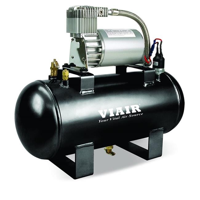 Viair VIA20003 12V 1.5 gal 25 Percent Duty Compressor Tank Air Source ...