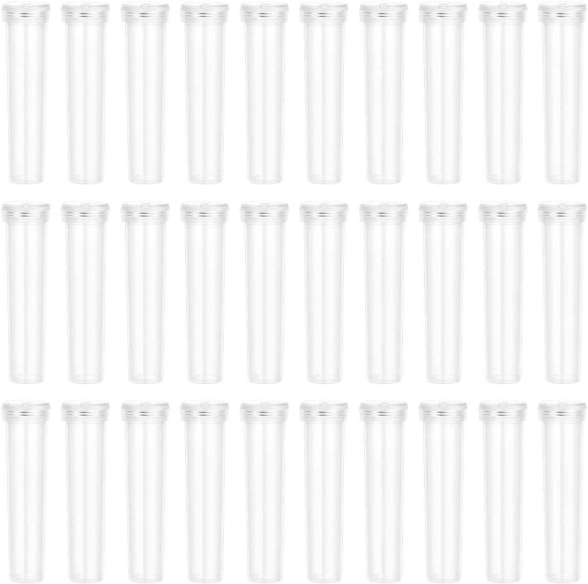 Vials for Flower Arrangements 2.8 Inch Floral Water Tubes Plastic ...