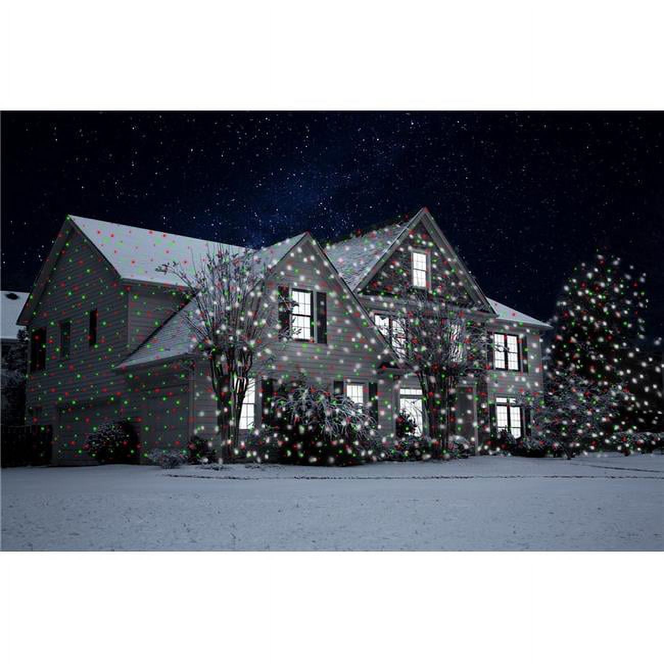 Viatek Consumer Products LED White Snowfall with Multi-Function Remote ...