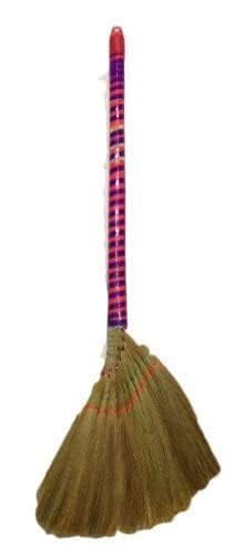 Viatnames Soft Fan (Straw) Broom - Approx. 40" Long by Namaste India ...