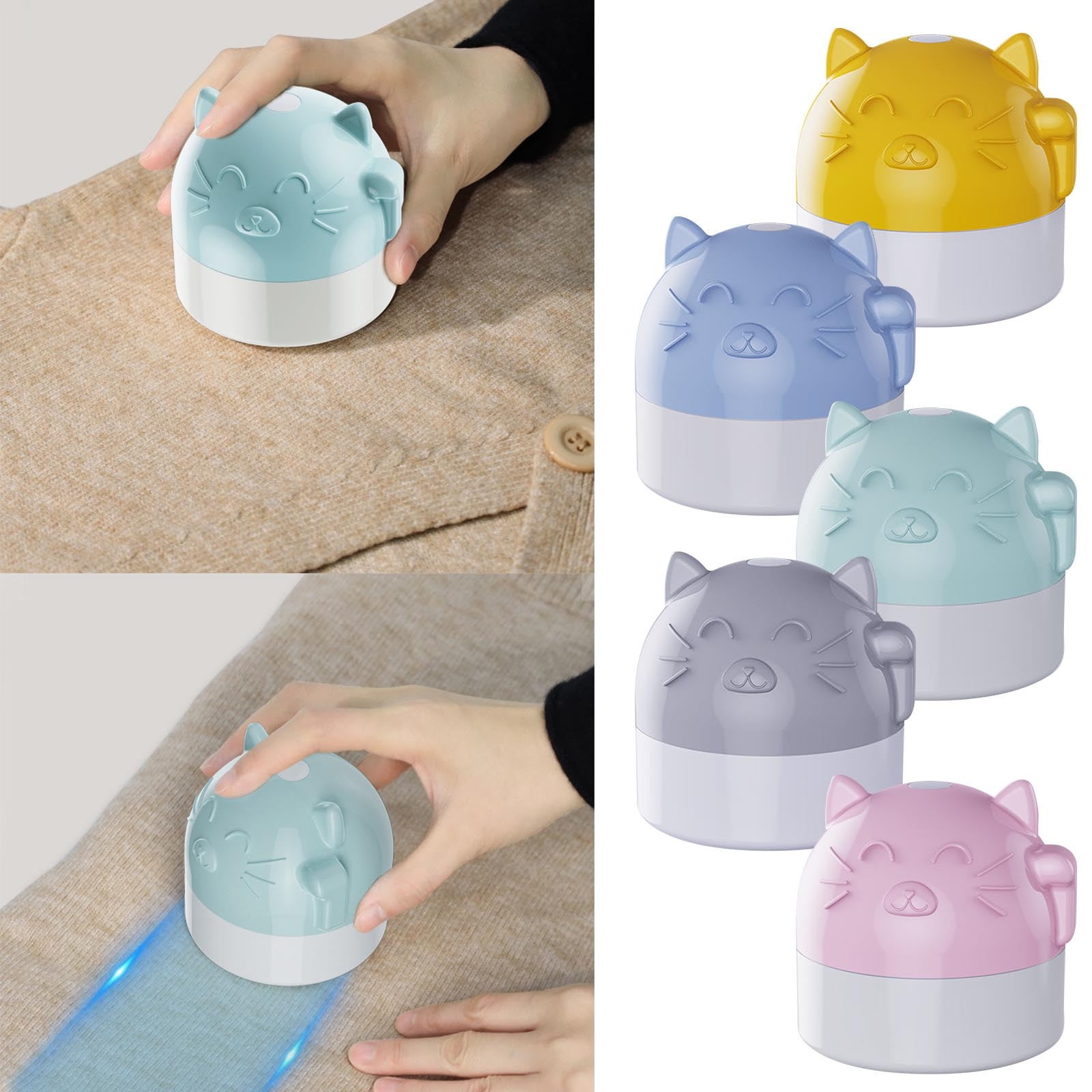 VibHome Hair Ball USB Rechargeable Small Shaver Clothes Hair Ball ...