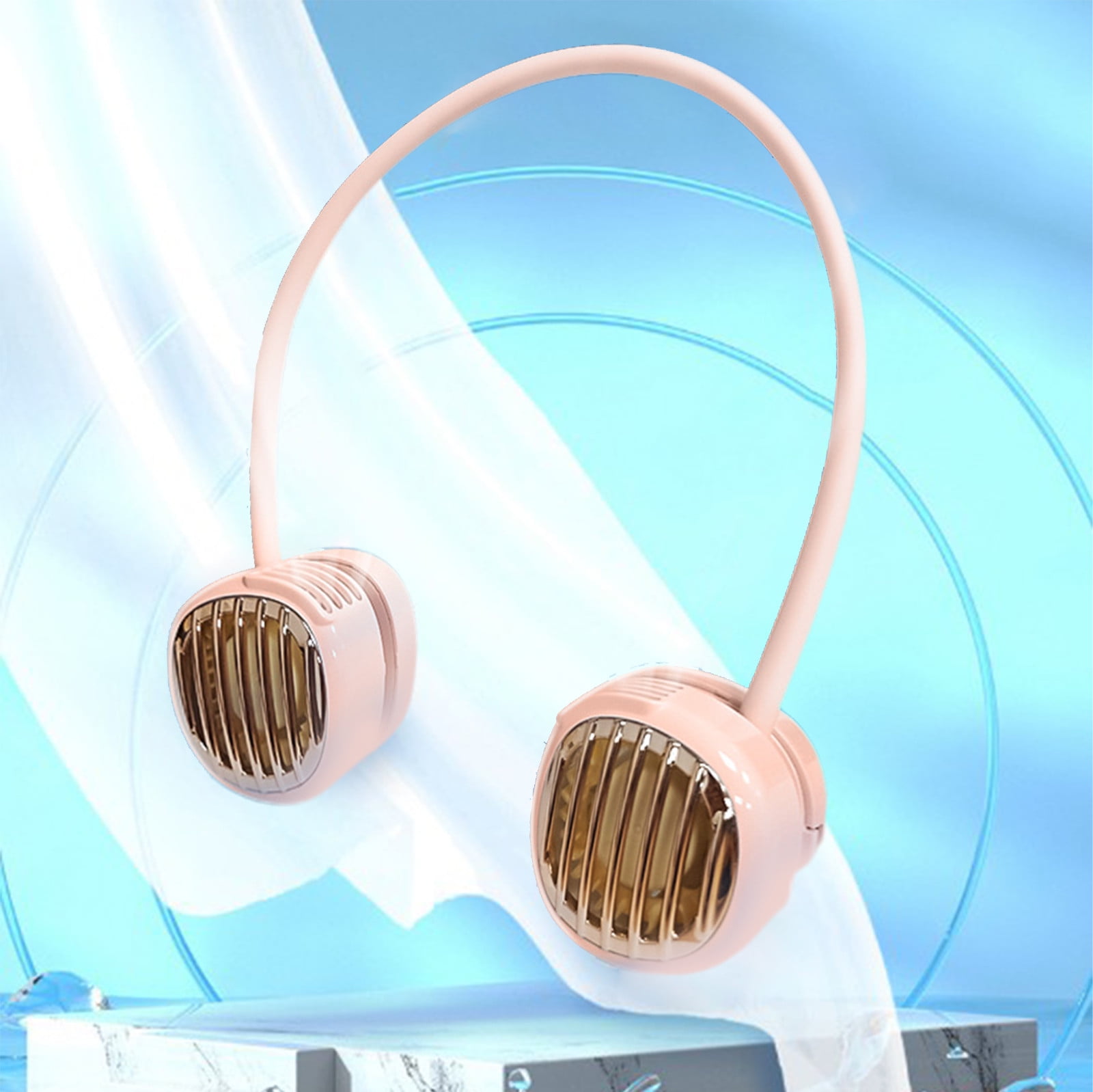 VibHome Neck Fans Portable Neck- Fan Hands Bladeless Fan 2000 MAh ...