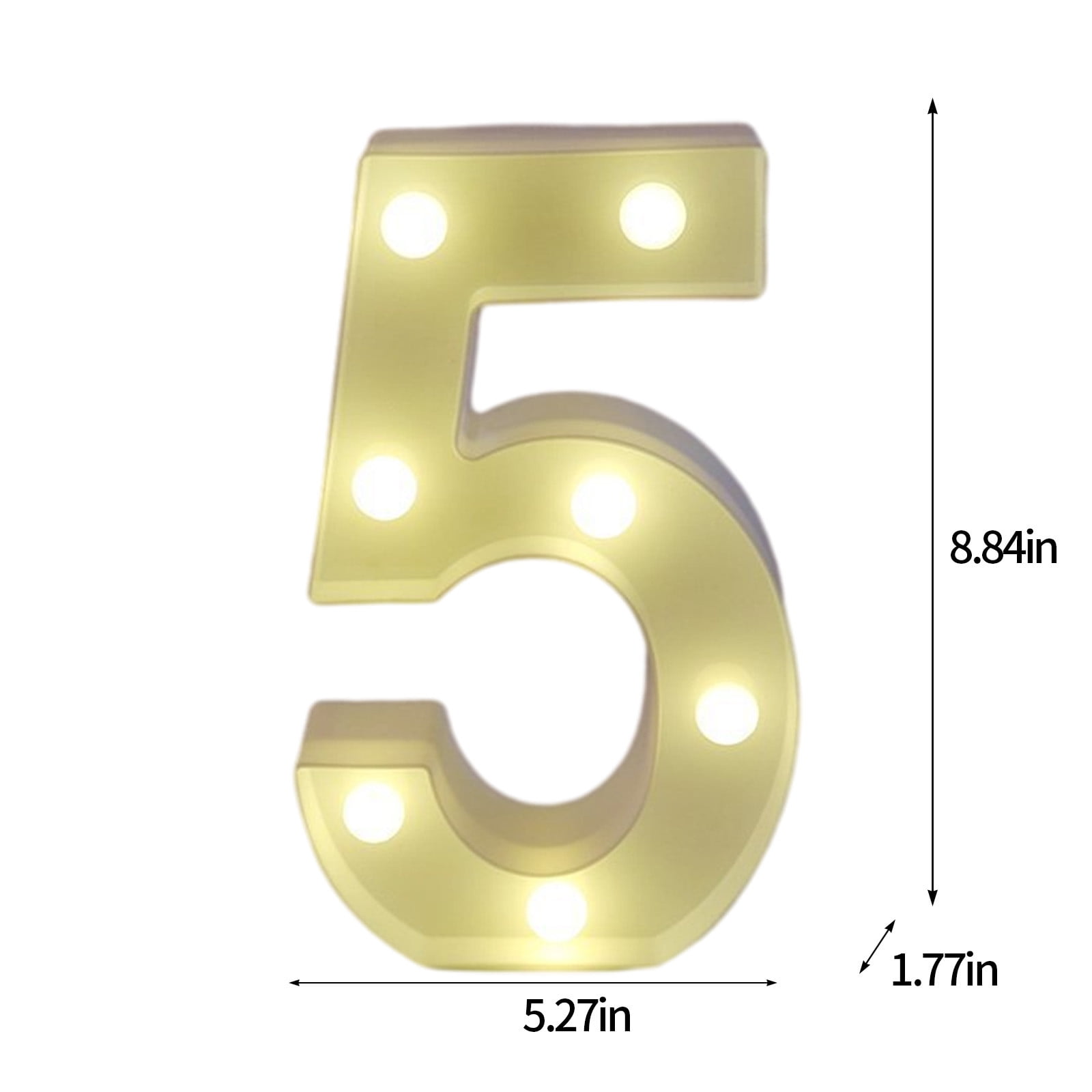 Kmdttou Solar Lights Outdoor Decorations Light Up Letters , LED Letters ...