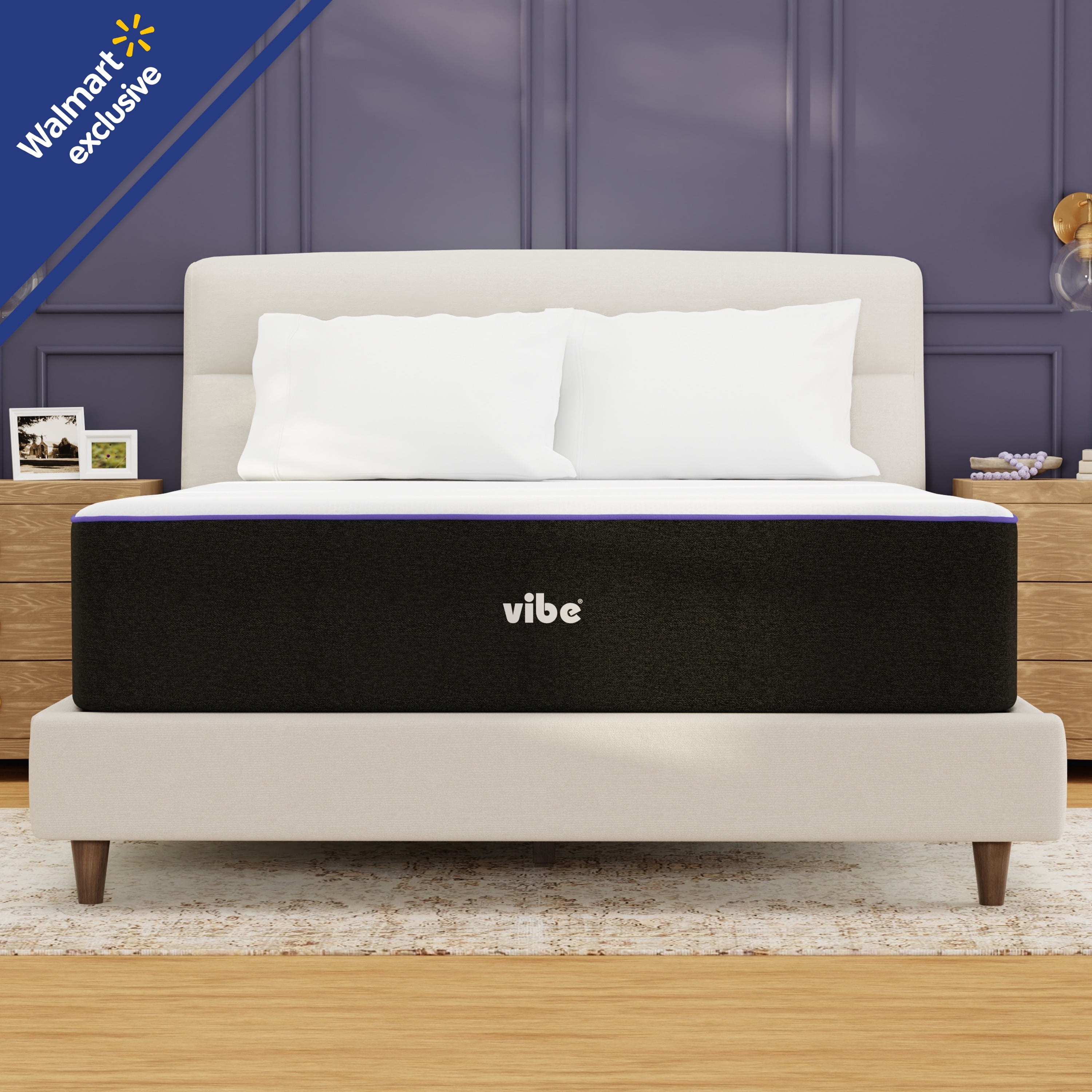Vibe 13" Twin, Luxury Plush Super Cooling Gel Memory Foam Mattress ...