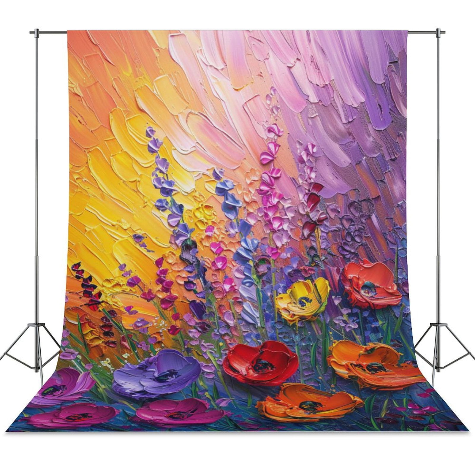 Vibe Blooming Tulips Backdrop Background for Photography Photo Booth ...