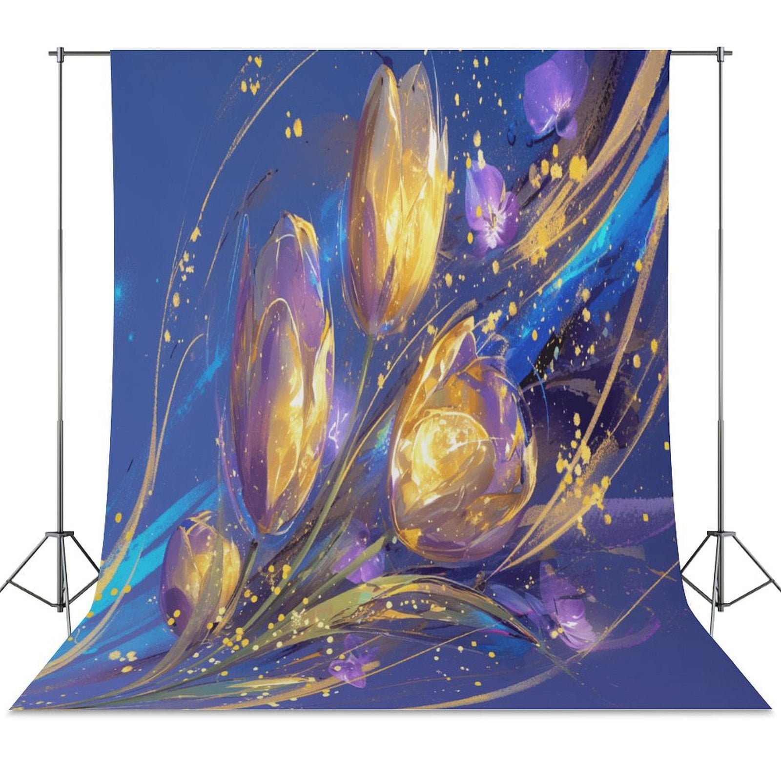 Vibe Blooming Tulips Backdrops for Photography Kids Adult Photo Booth ...